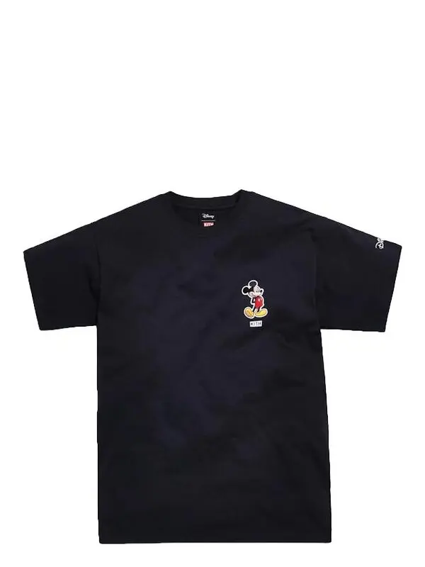 Kith X Disney 90s Classic Logo Mickey Tee Shirt - Black