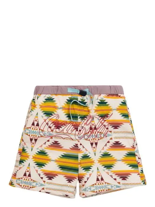 Kith X Cocacola X Pendleton Swim Short - Beige