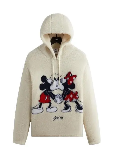 Kith X Disney Mickey & Friends Sherpa Hoodie - Sandrift