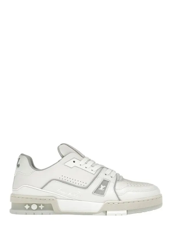 LOUIS VUITTON Trainer Sneaker Signaturein - White/grey