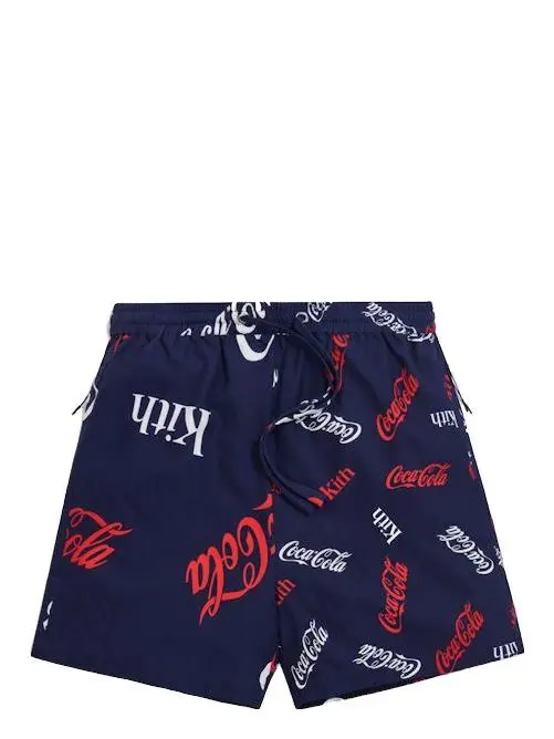 Kith Printed Short - Navy Blue