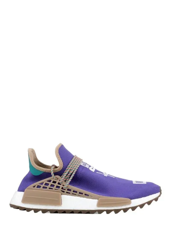 Adidas Nmd Hu Pharrell Respira Sneakers - Purple/khaki/white
