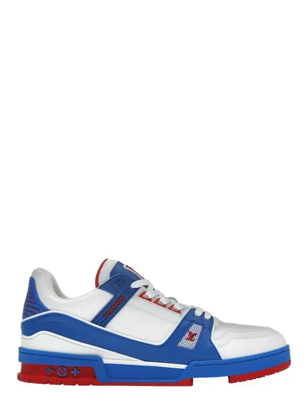 LOUIS VUITTON Trainer - White/blue/red