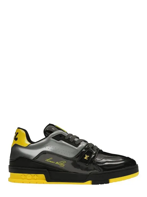 LOUIS VUITTON Trainer - Grey/black/yellow