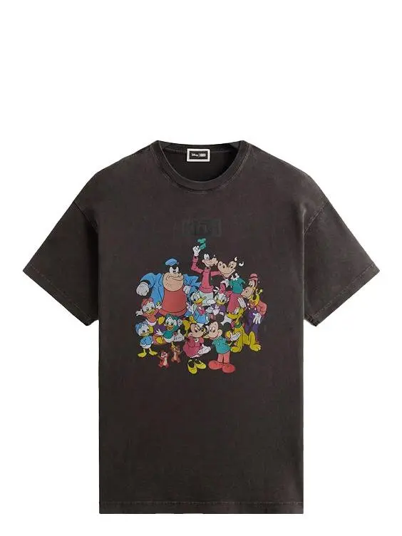 Kith X Disney Mickey & Friends Vintage Tee Shirt - Black