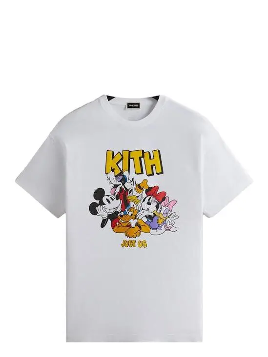 Kith X Disney Mickey & Friends It's All Love Vintage Tee Shirt - White