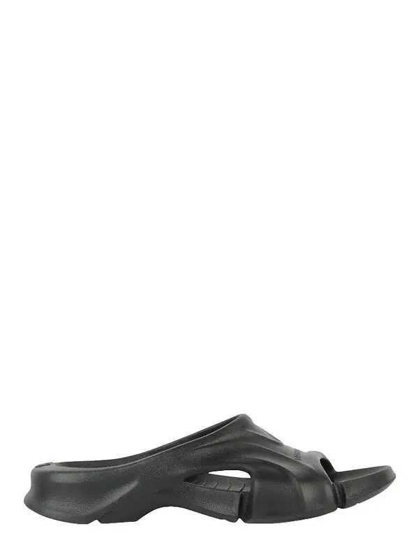 Balenciaga Mold Slide Sandal - Black