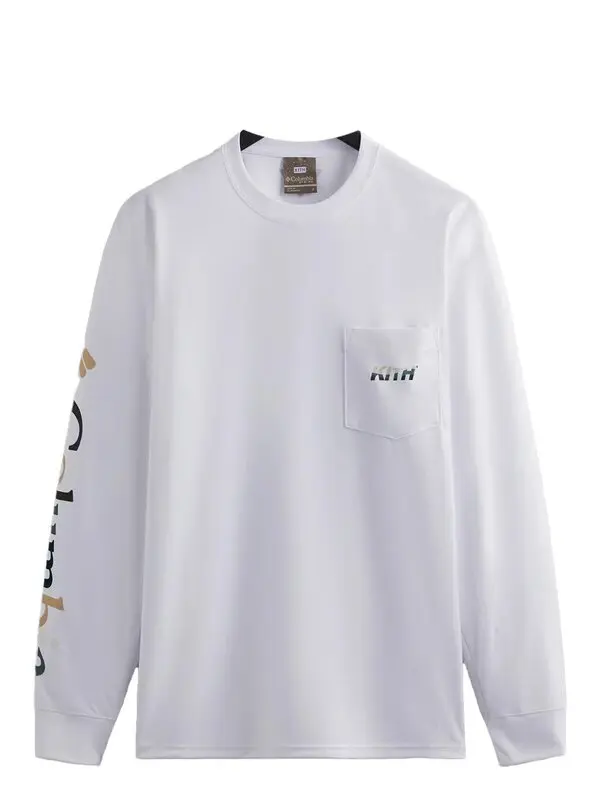 Kith X Columbia Pfg Terminal Tackle Long Sleeve Shirt - White