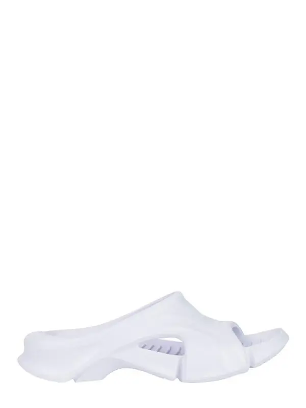 Balenciaga Mold Slide Sandal - White