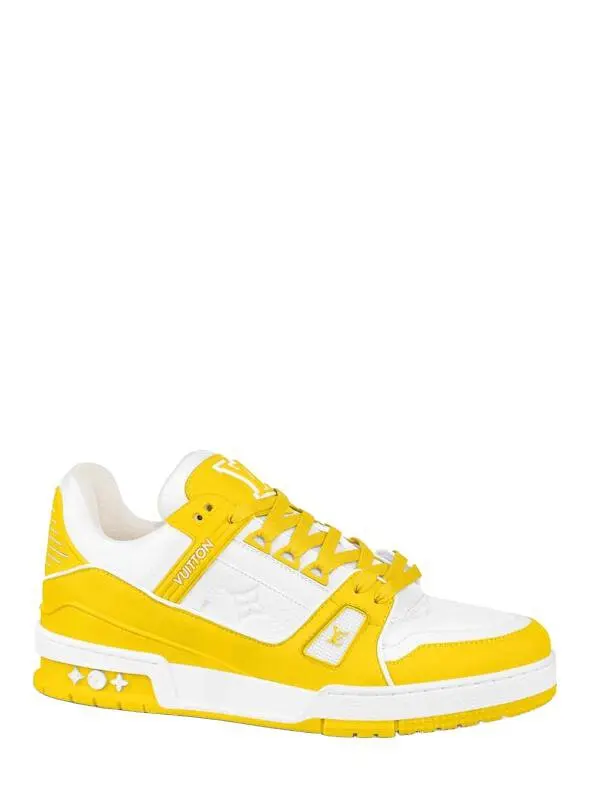 LOUIS VUITTON Trainer Monogramin - Yellow/white