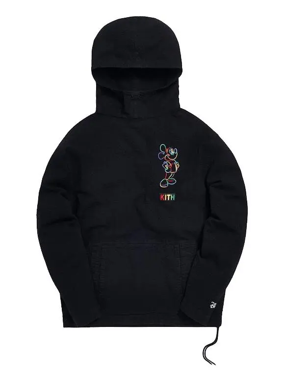Kith X Disney Seersucker Harrison Pullover - Black