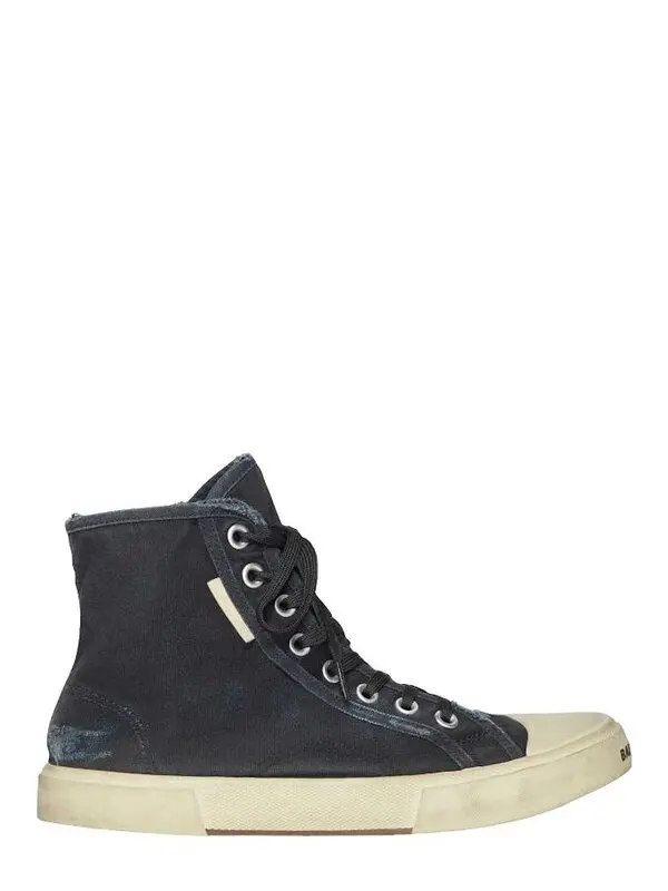Balenciaga Paris High-top Sneakers - Black/white