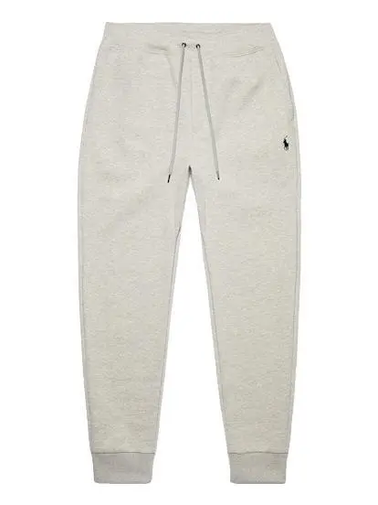 Polo Ralph Lauren Double Knit Jogger Pants - Light Sport Heather/navy Blue