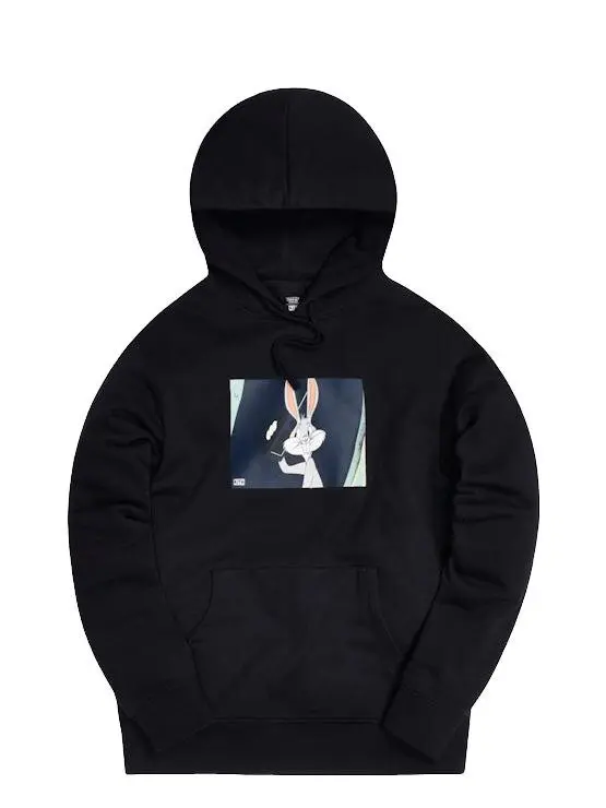 Kith X Looney Tunes What's Up Doc Hoodie - Black
