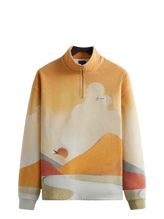 Kith X Columbia Pfg Quarter Zip - Aura