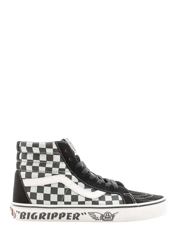VANS Sk8-hi Reissue Se Bikes Big Ripper Sneakers - Black/plume/reflective Check