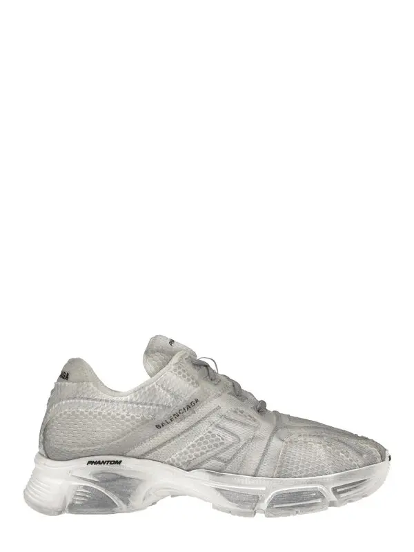 Balenciaga Phantom Washed Sneakers - White