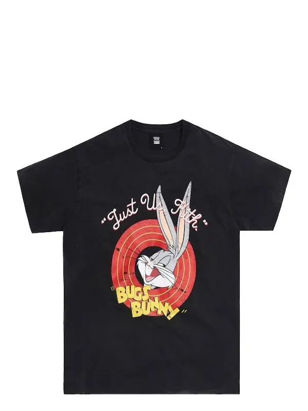Kith X Looney Tunes Bugs Vintage Tee Shirt - Black