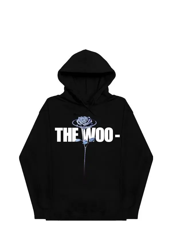 POP SMOKE X Vlone The Woo Hoodie - Black
