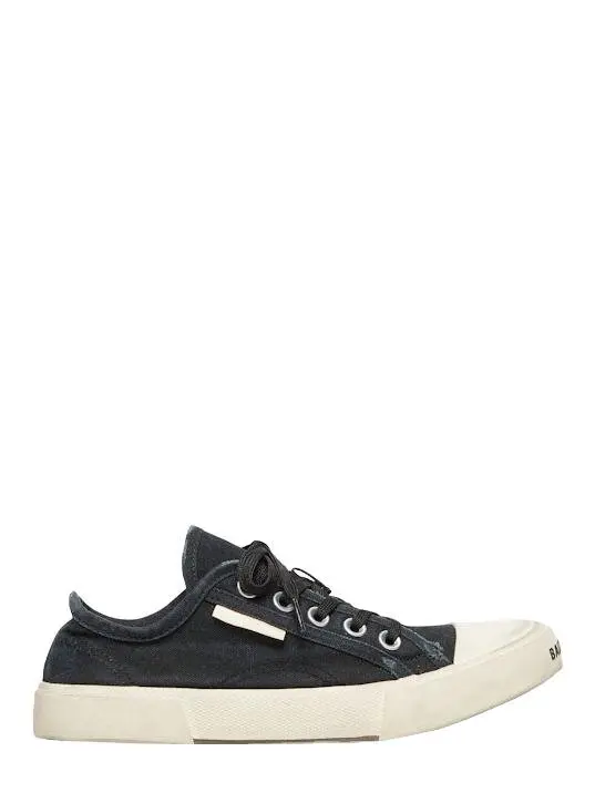 Balenciaga Paris Low Top Sneakers - Black/white