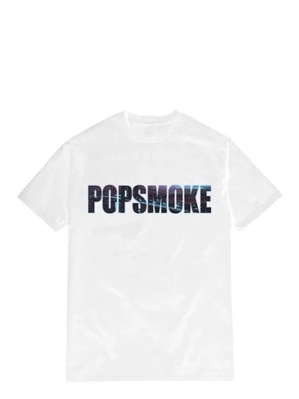POP SMOKE X Vlone Wraith Tee Shirt - White