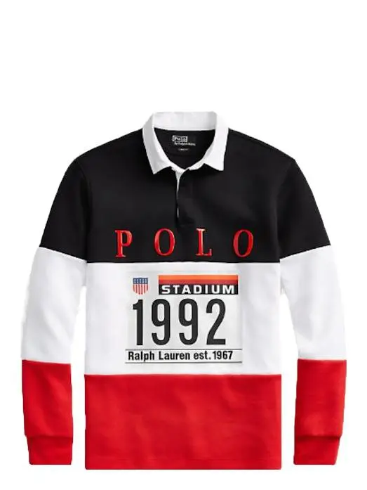 Polo Ralph Lauren Winter Stadium Rugby Shirt - White