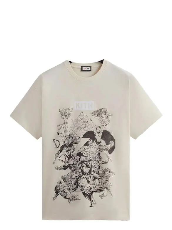 Kith X Marvel Xmen Comic Inked Vintage Tee Shirt - Sandrift Ph