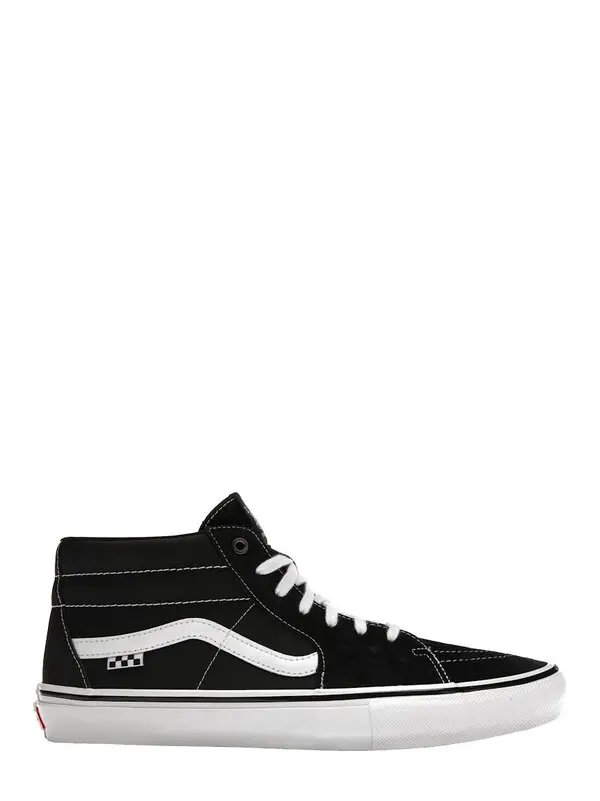 VANS Skate Grosso Mid Sneakers - Black/white/emo Leather