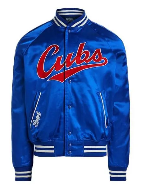 Ralph Lauren Cubs Jacket - Rugby Royal/ralph Red/white