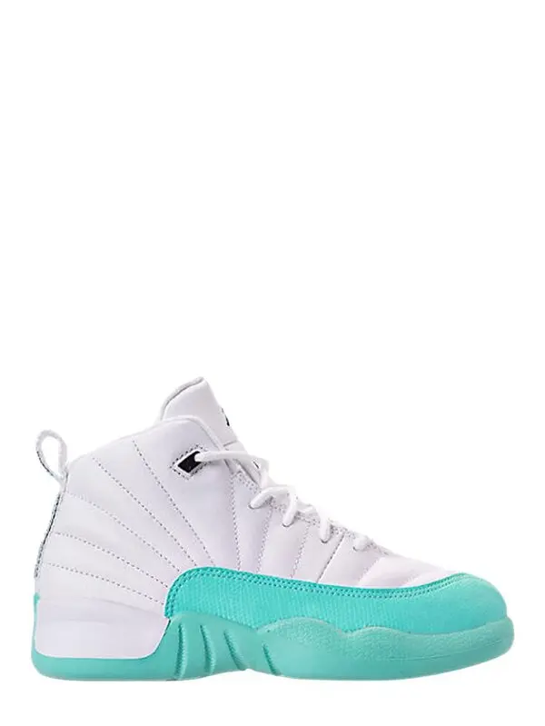 JORDAN 12 Retro Sneakers - White/black/light Aqua