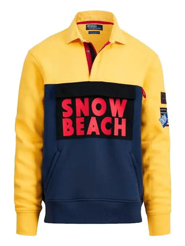 Polo Ralph Lauren Snow Beach Rugby - Chrome Yellow