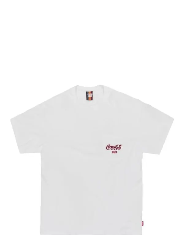 Kith X Cocacola Quinn Pocket Tee Shirt - White