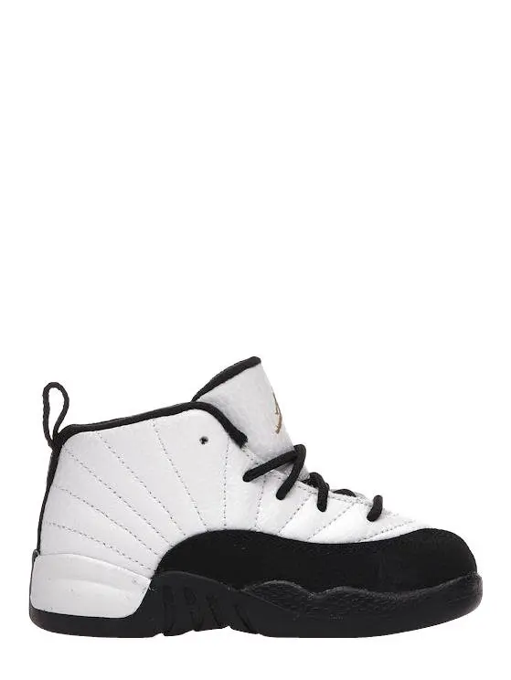 JORDAN 12 Retro Royalty Taxi Td Sneakers - White/black/metallic Gold