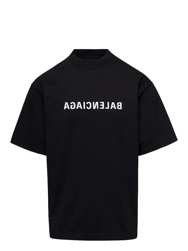 Balenciaga Mirror T-shirt - Black