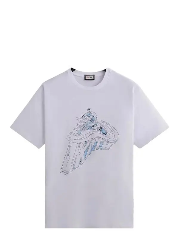 Kith X Marvel Xmen Iceman Vintage Tee Shirt - White Ph