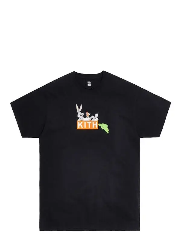 Kith X Looney Tunes Carrot Tee Shirt - Black