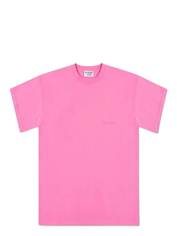 Balenciaga Logo T-shirt - Pink