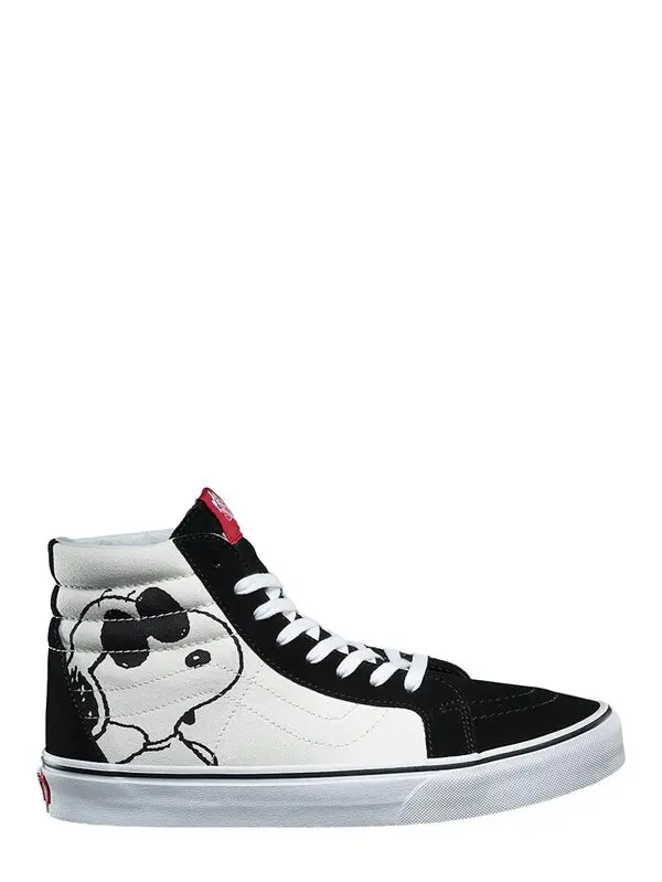 VANS Sk8-hi Reissue Peanutsin Sneakers - Joe Cool/black