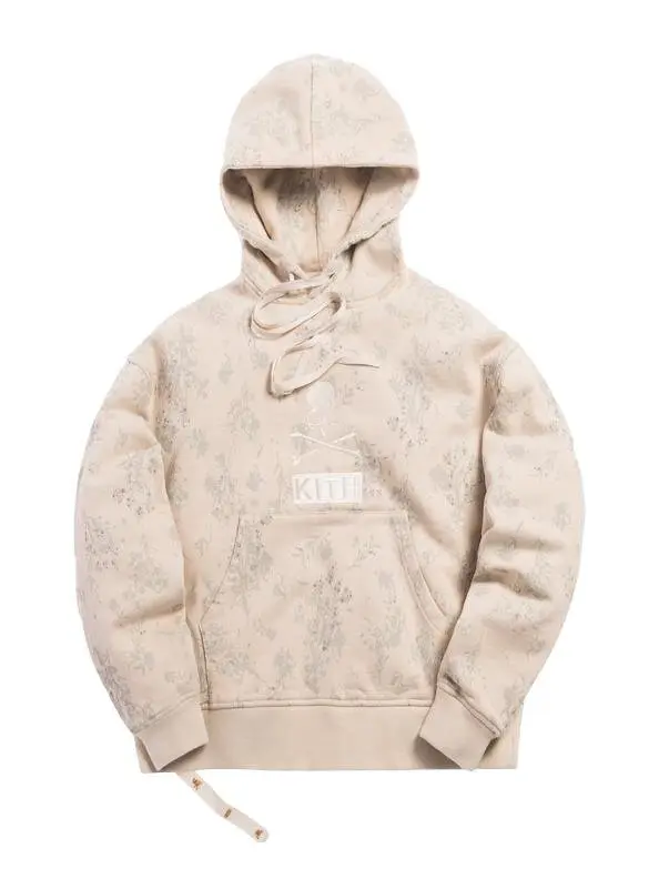 Kith X Mastermind World Fleece Pullover Hoodie - Turtle Dove