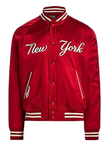 Polo Ralph Lauren Yankees Jacket - Ralph Red/aviator Navy Blue