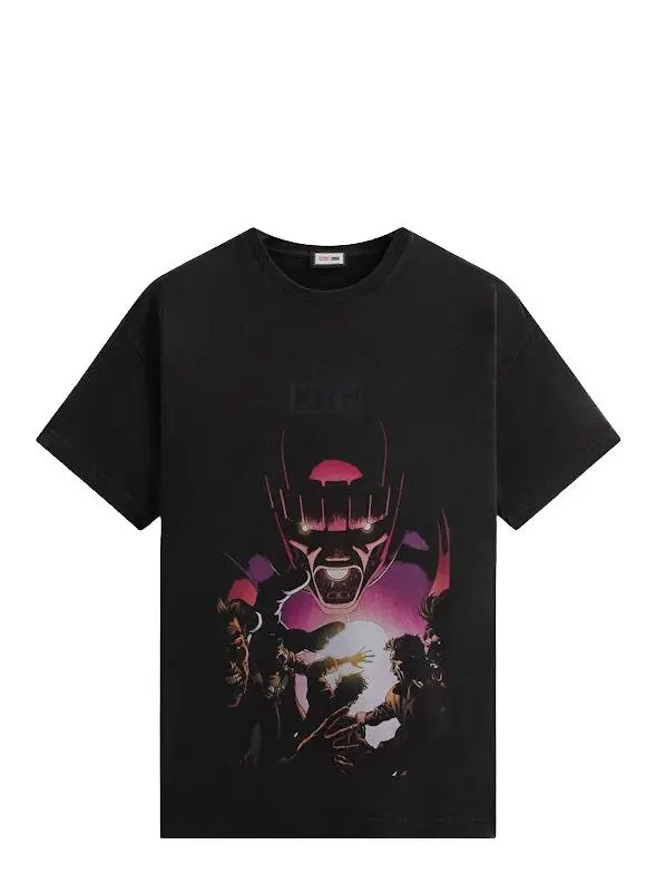 Kith X Marvel Xmen Sentinel Vintage Tee Shirt - Black Ph