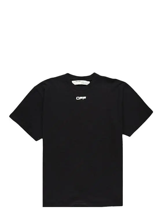 Off-White Slim Fit Airport Tape T-shirt - Black