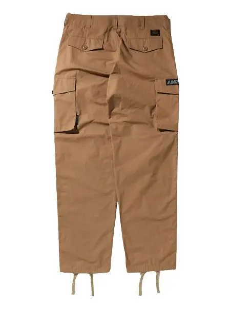 BAPE Military Wide Cargo Pants - Beige