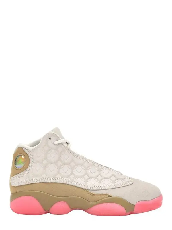 JORDAN 13 Retro Chinese New Year Sneakers - Pale Ivory/black/digital Pink