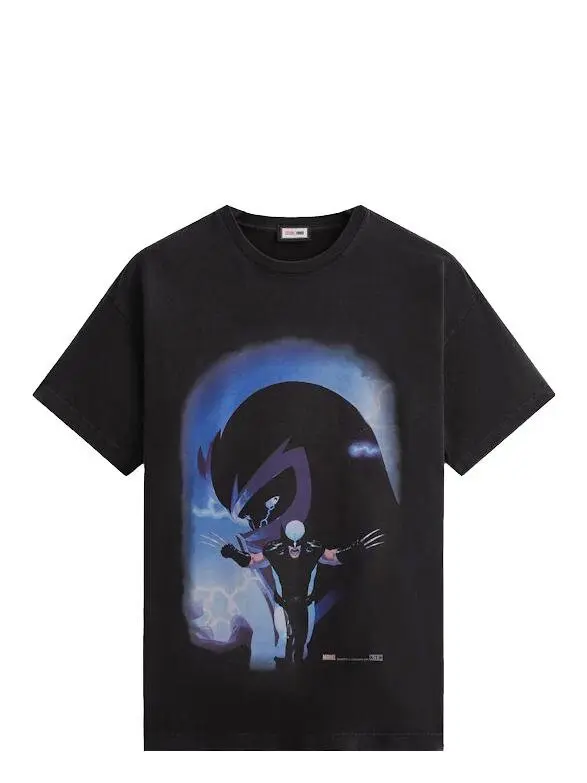 Kith X Marvel Xmen Magneto Vintage Tee Shirt - Black Ph