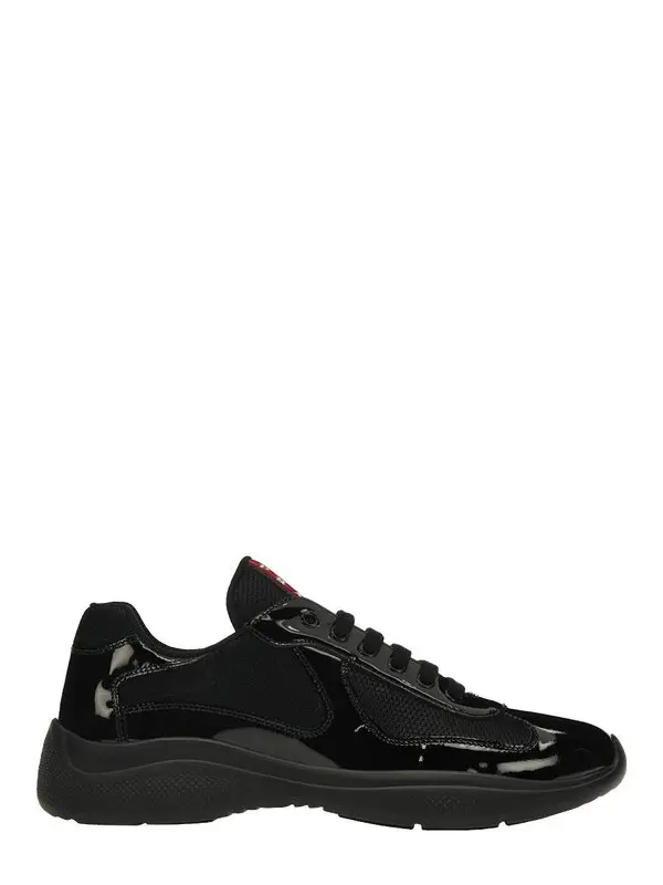 Prada America's Cup Sneakers - Black