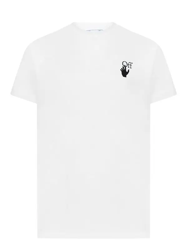 Off-White Off Spray Print T-shirt - White