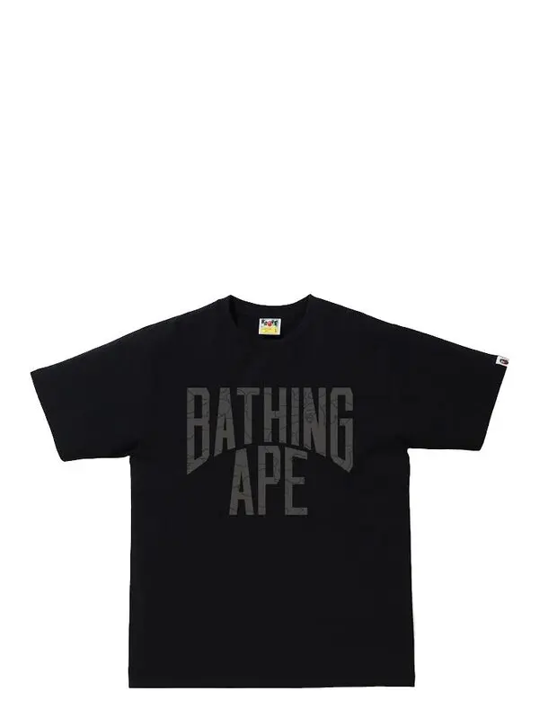 A BATHING APE Line 1st Camo Nyc Logo Tee Shirt - Black