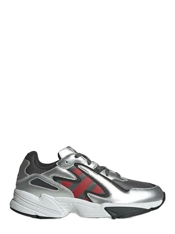Adidas Yung-96 Chasm Sneakers - Grey/scarelet Red/silver Metallic