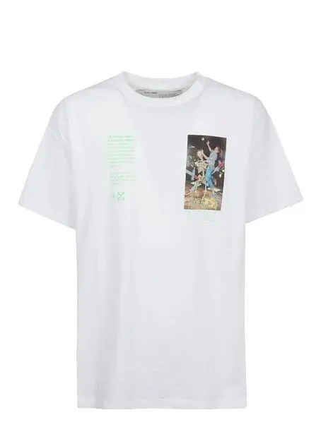 Off-White Off Slim Fit Pascal Painting T-shirt - White